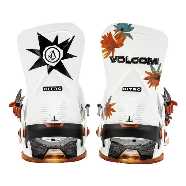 Nitro 2025 Phantom x Volcom Snowboard Bindings | Balmoral Boards