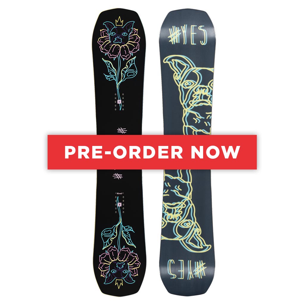 YES 2025 Womens Rival Snowboard | Balmoral Boards